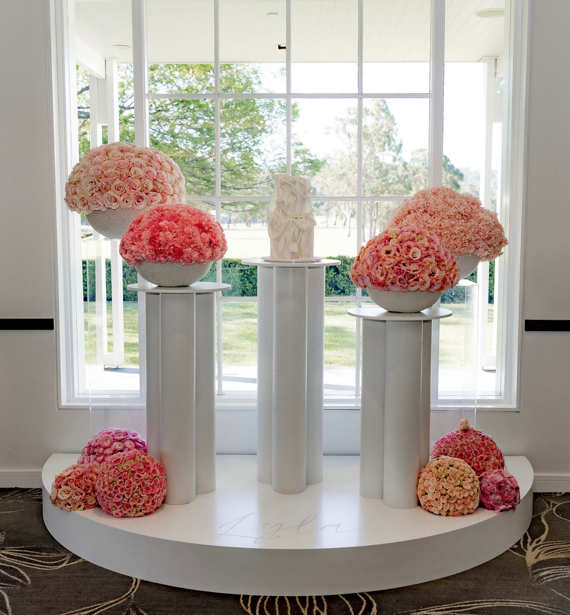 3 post plinths – Arabella Events